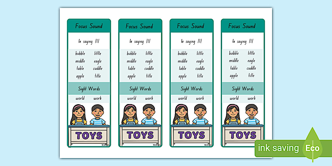 Twinkl Phonics Level 6 Week 8 Bookmarks - Twinkl