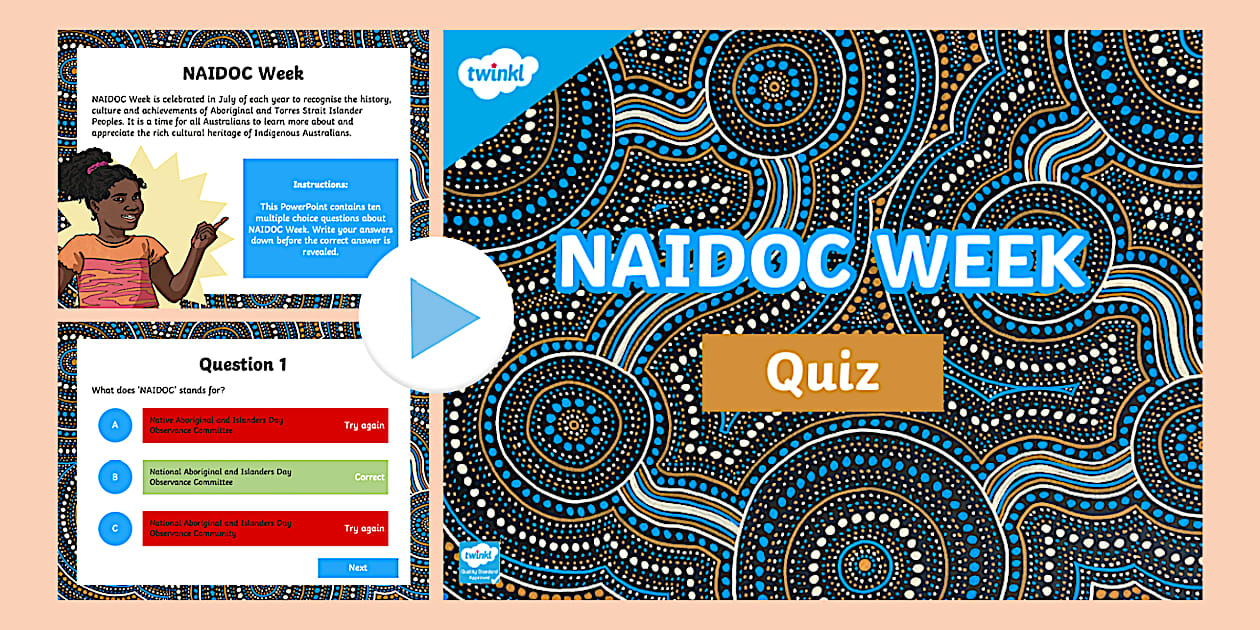 NAIDOC Week Quiz for Kids | Twinkl Australia - Twinkl