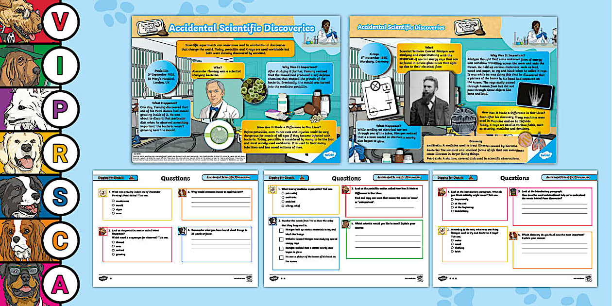 LKS2 Digging for Details: Accidental Scientific Discoveries