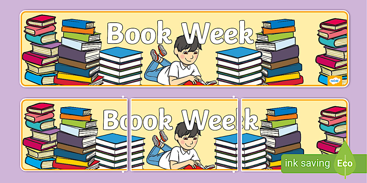 Book Week Display Banner (teacher made) - Twinkl