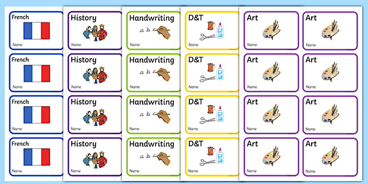 👉 Classroom Labels | Subject Labels | Editable - Twinkl