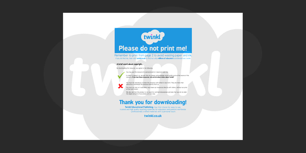 template for leaflet ks2