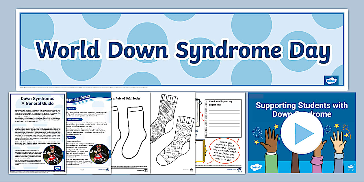 Down Syndrome Awareness Activities - World Down Syndrome Day