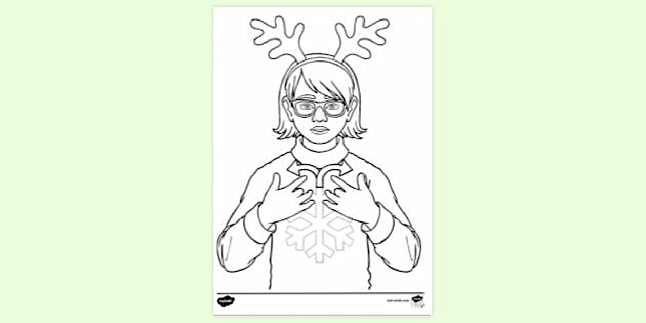 BSL Feels Colouring Sheet | Colouring Sheets (teacher made)