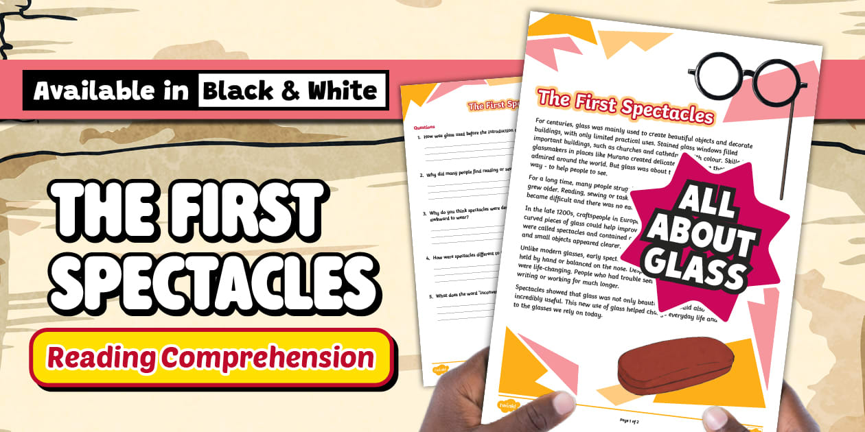 The First Spectacles Reading Comprehension