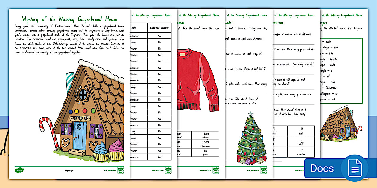 The Mystery of the Missing New Zealand Gingerbread House