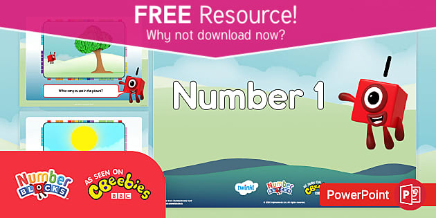 FREE Numberblocks: Number 1 PowerPoint | Math & Counting
