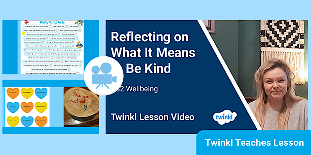 KS2 (Ages 7-11) Wellbeing: Random Acts of Kindness Video