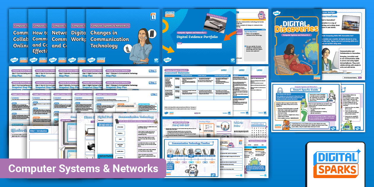 Digital Sparks: Computer Systems and Networks 4: Unit Pack