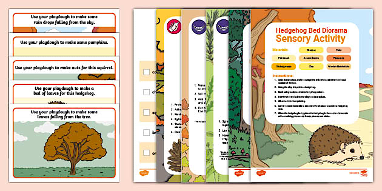 KS1 Autumn-Themed Sensory Activities SEN Resource Pack