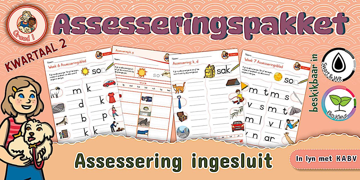 Gr1 Klanke Kwt 2 – Assesseringspakket (KABV Belyn)