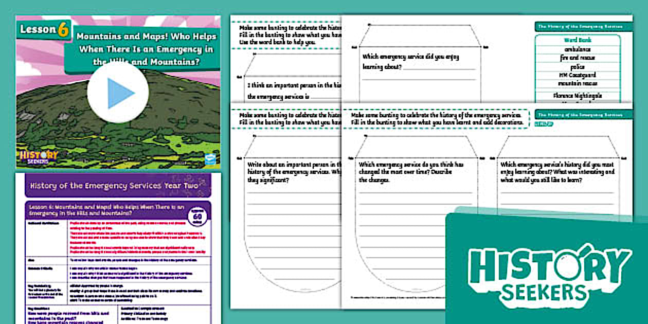 KS1 History: History of Emergency Services Lesson 6 - Twinkl