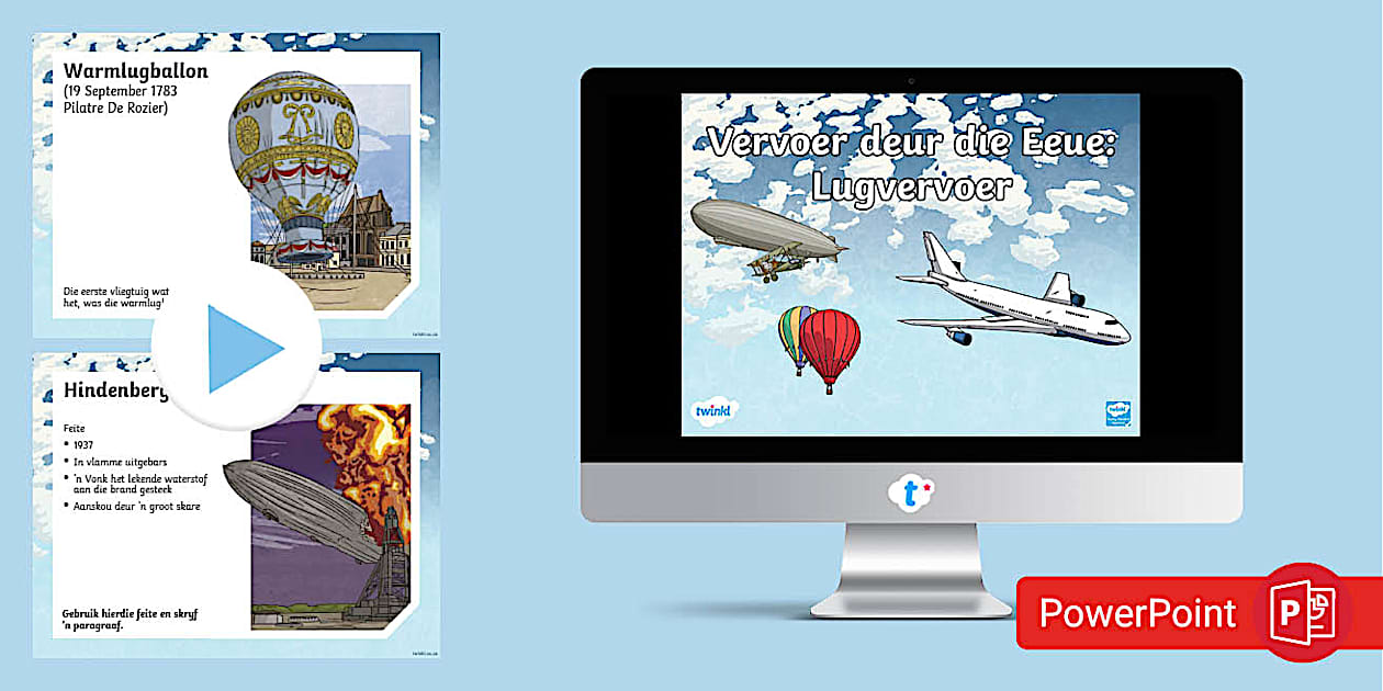 Graad 4 - Sosiale Wetenskappe - Geskiedenis - Kwartaal 3 - Vervoer deur die