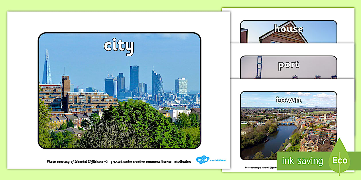 Human Geography Display Photos (teacher made) - Twinkl