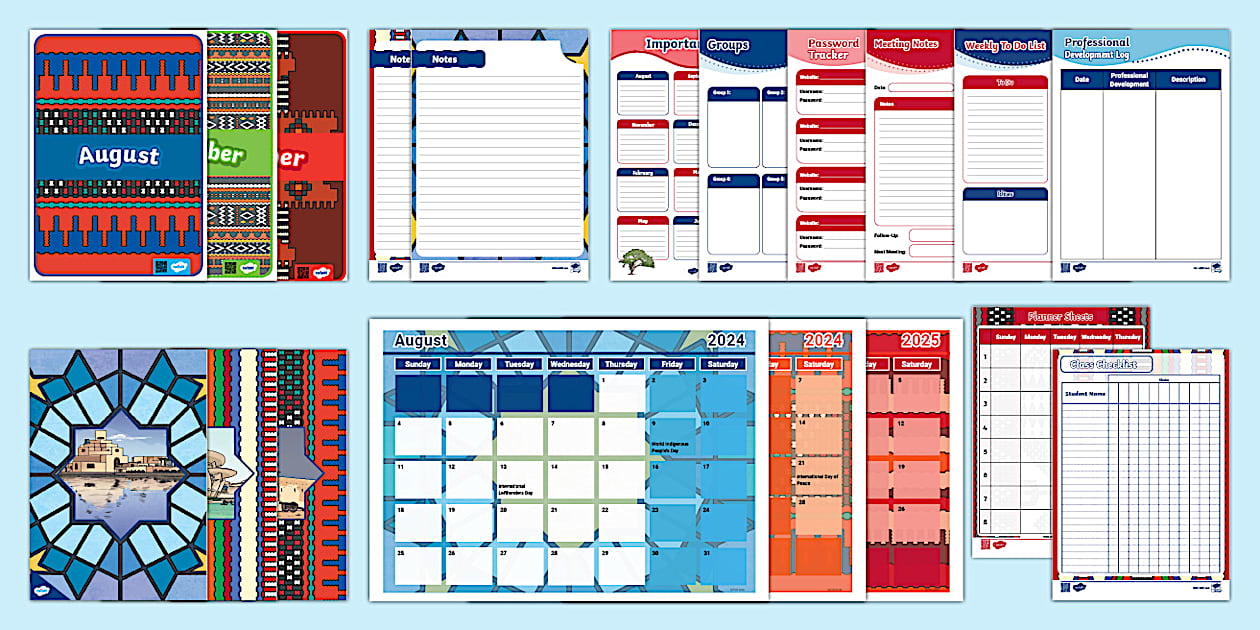 Teacher Planner 2024-2025 (teacher made) - Twinkl