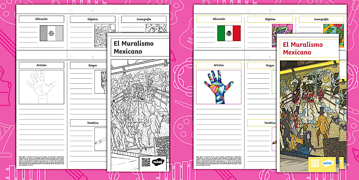 Tríptico: El Muralismo Mexicano - Twinkl