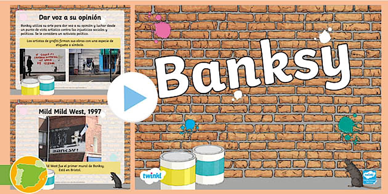 Presentación: Banksy (Teacher-Made) - Twinkl