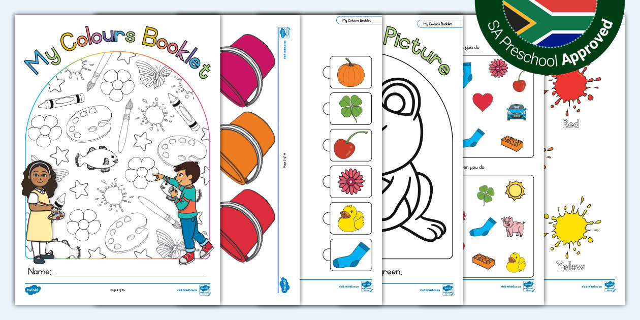 Toddlers: My Colours Booklet (teacher made) - Twinkl