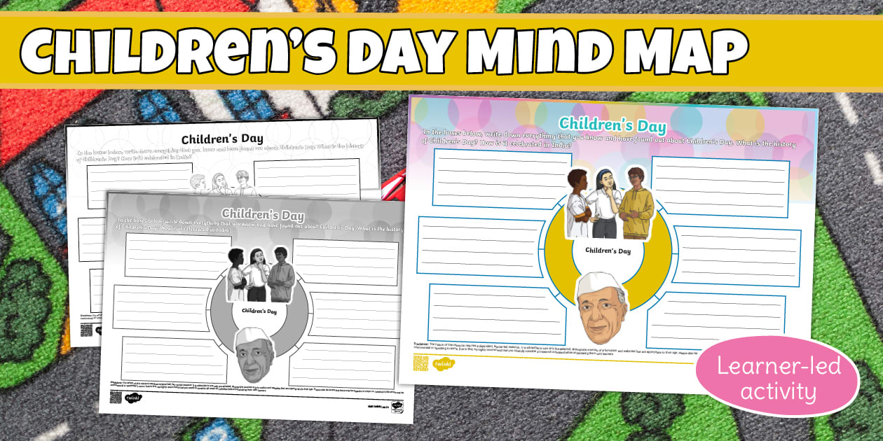 Children's Day Mind Map