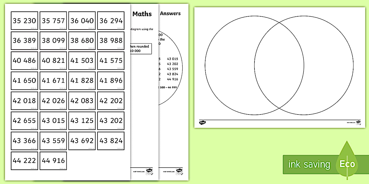 Year 6 Place Value Rounding Maths Mastery Activity - Twinkl