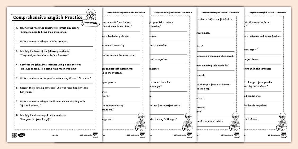 English Competency (Teacher-Made) - Twinkl