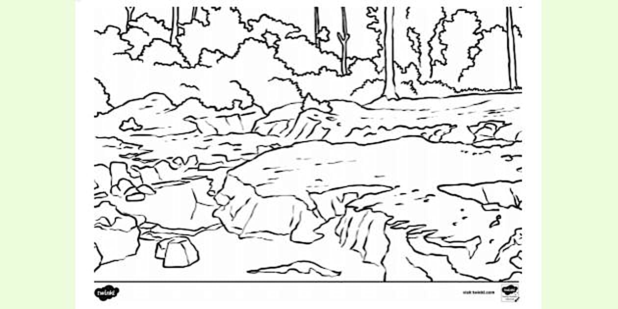 Soil Erosion Colouring | Colouring Sheets (Teacher-Made)