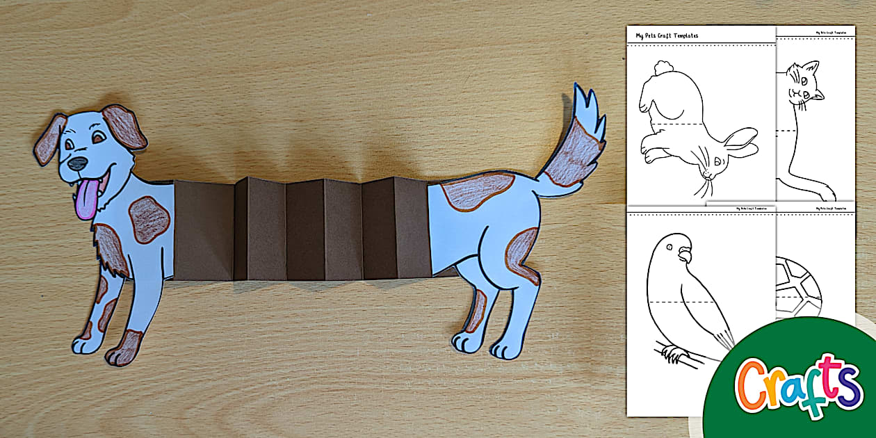 My Pets | All About Me Craft - Twinkl