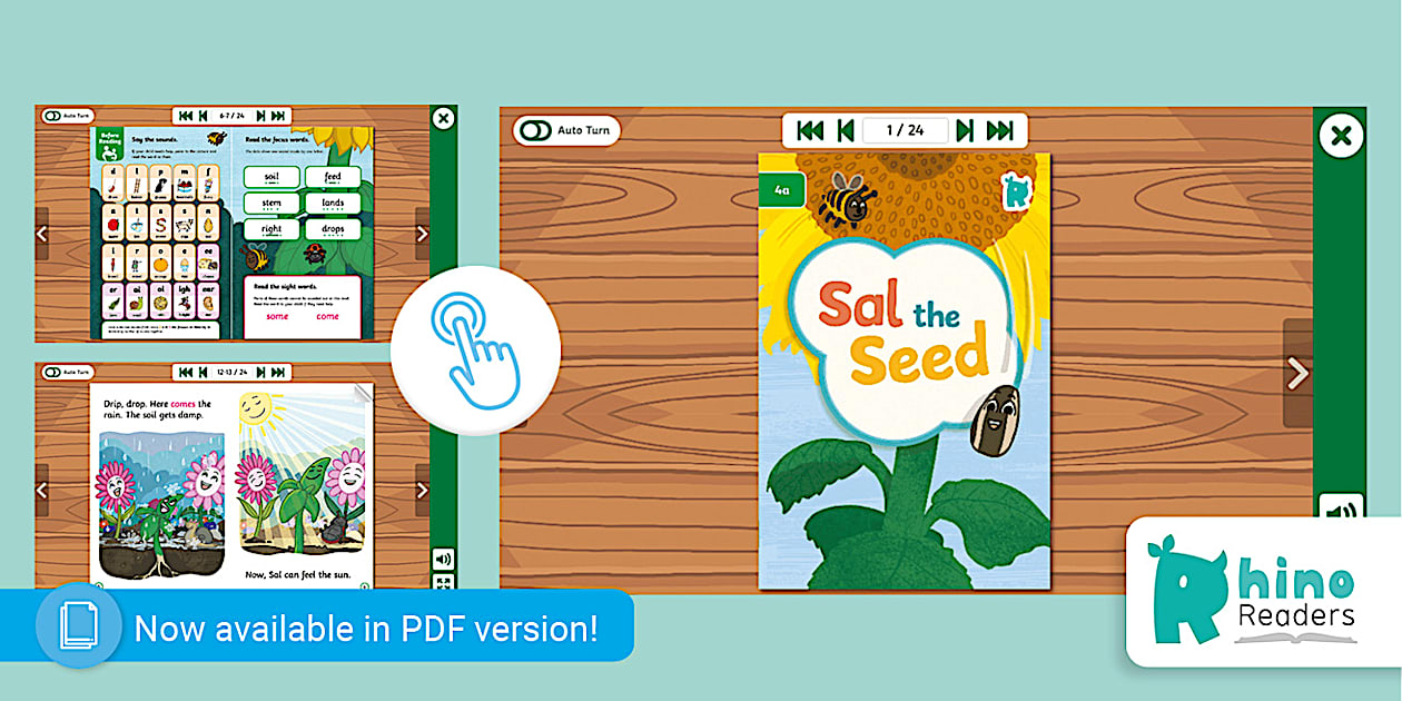 Level 4a Decodable Readers: Sal the Seed (Teacher-Made)