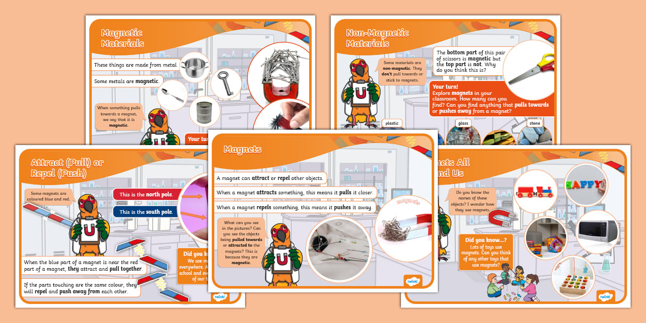 EYFS All About Magnets Fact Files | Twinkl (teacher made)