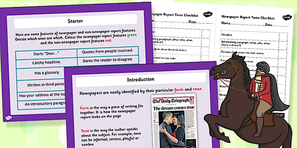 Highwayman Pays Ultimate Price Task Setter Activity - highwayman