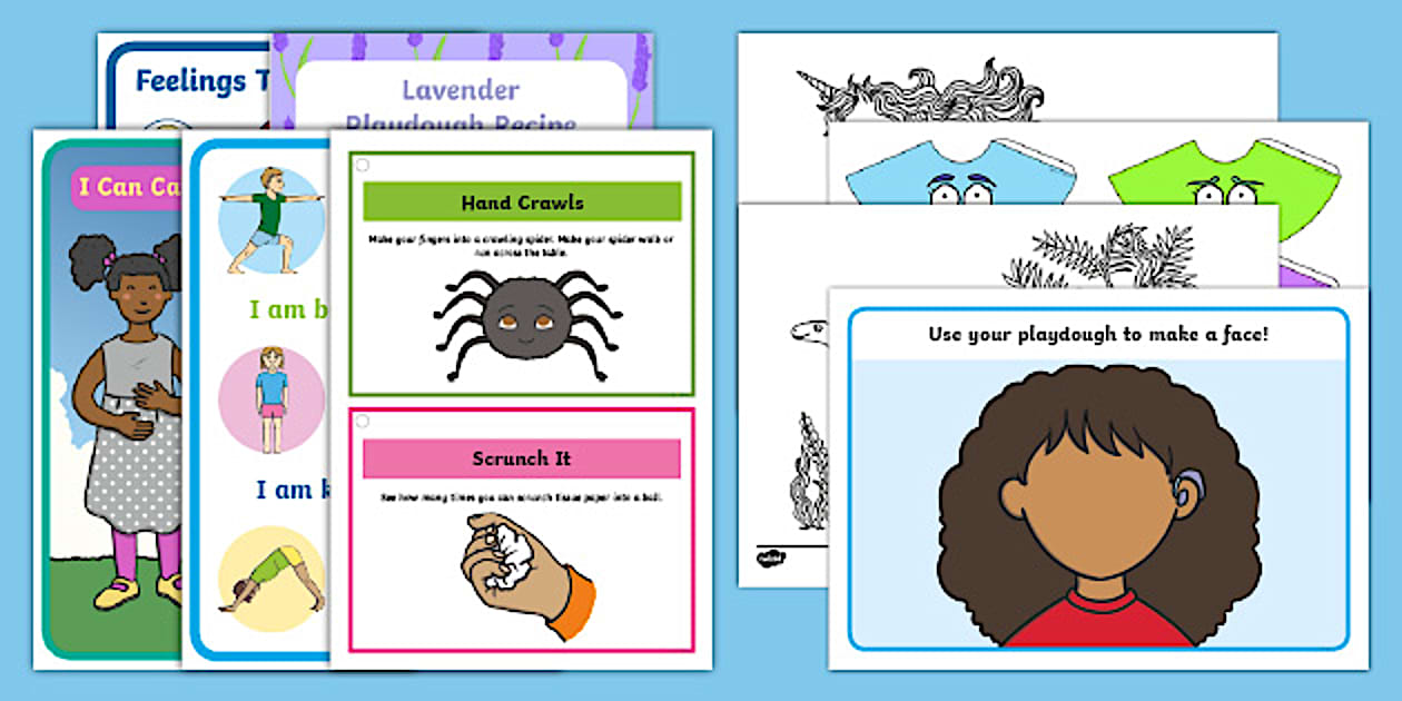 EYFS Calm Kit Activity Pack (teacher made) - Twinkl