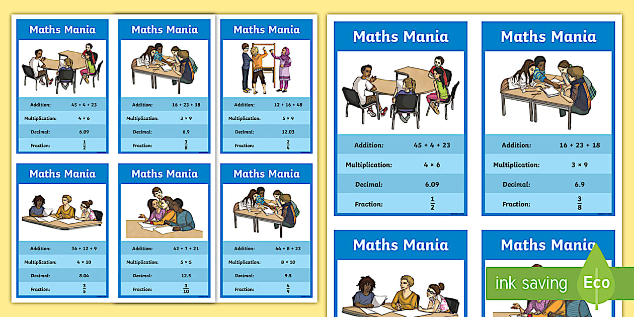 KS2 Maths Top Cards Game (teacher made) - Twinkl