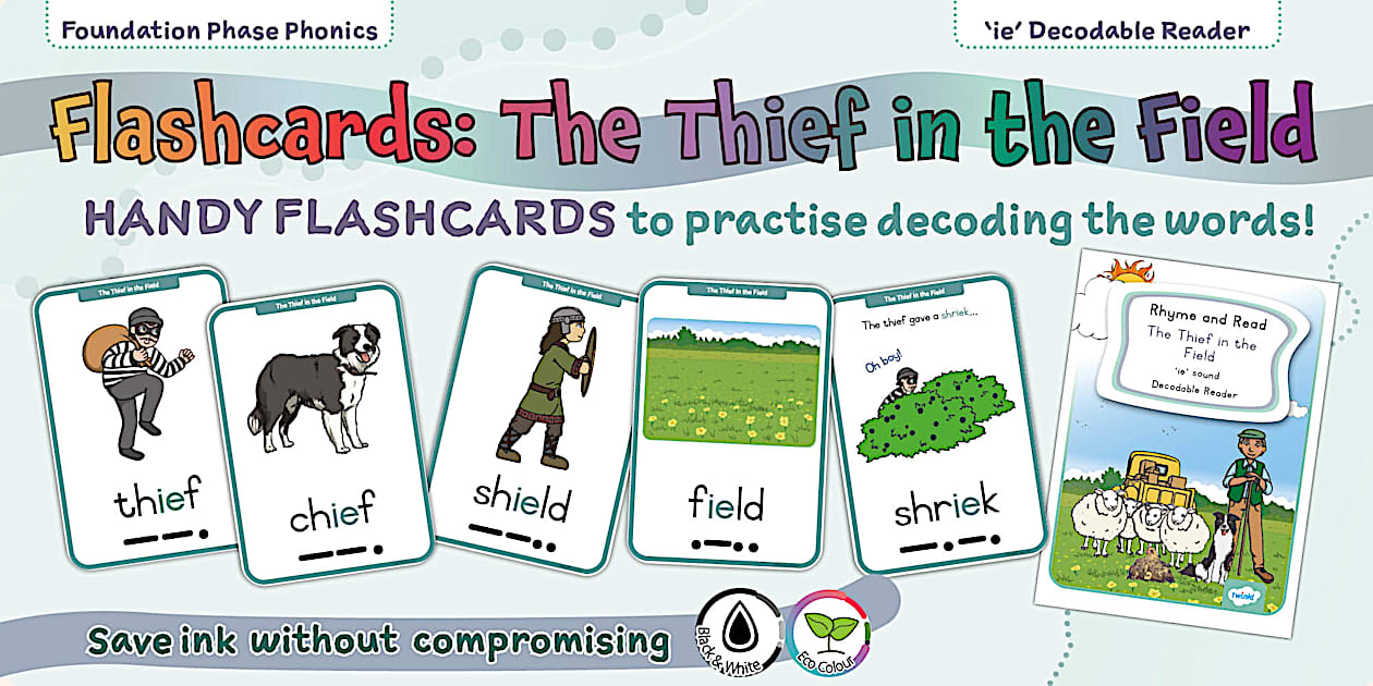 FP Phonics - ie Decodable Readers - Flashcards