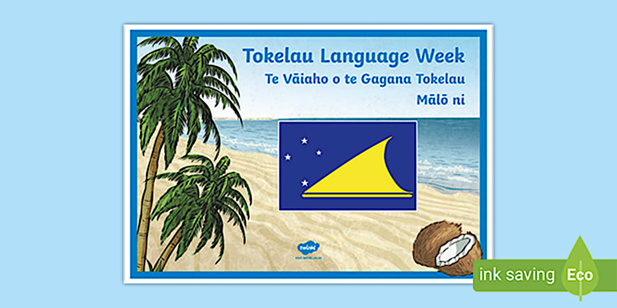 Tokelau Language Week Poster - Twinkl