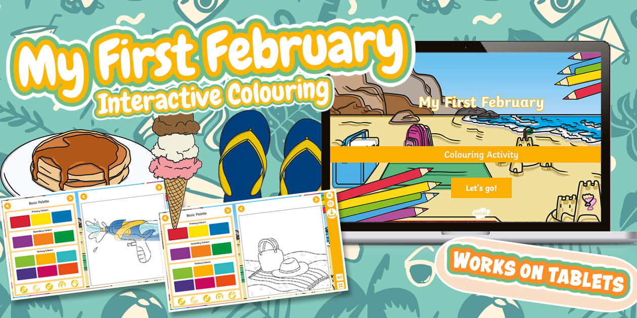 * NEW * Foundation Phase Life Skills - My First February - Interactive