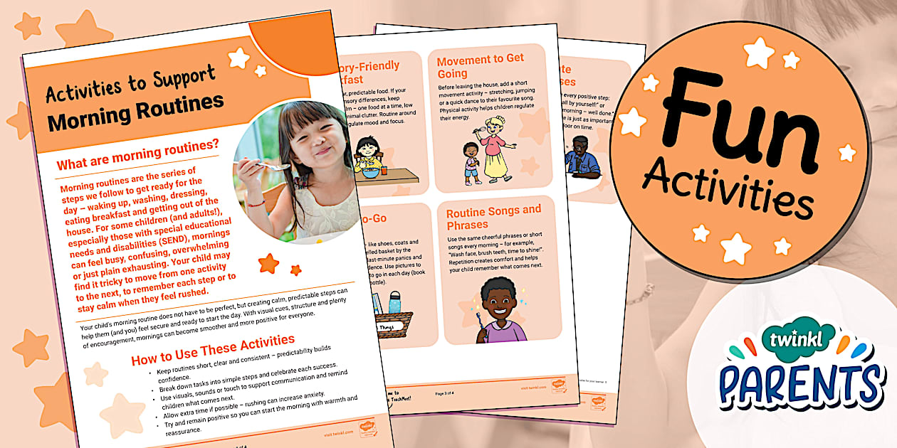 Support My Child with SEND: Morning Routines