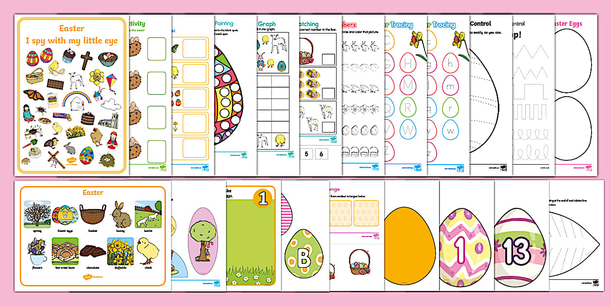 Printable Easter Worksheets - Easter Activities - Twinkl
