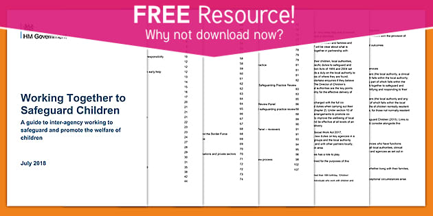 FREE! - Working Together to Safeguard Children Guidance