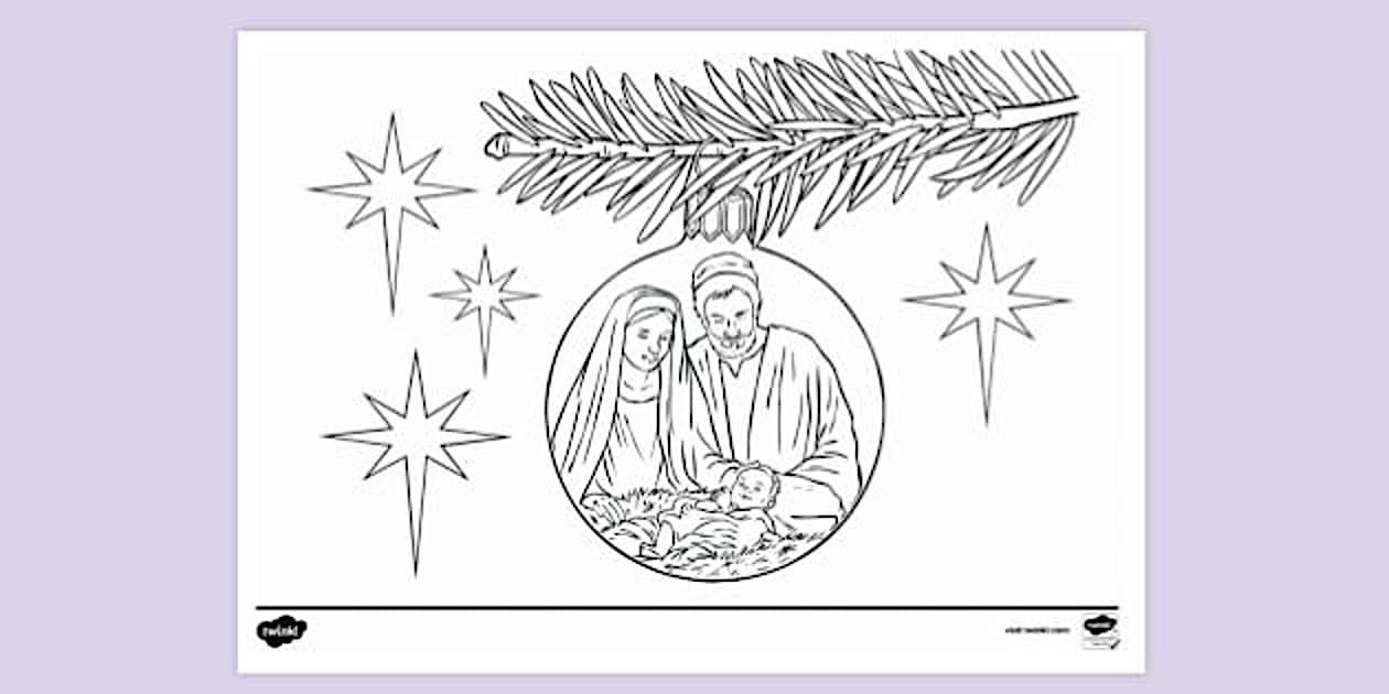 Christian Colouring Page For Kids | Colouring Sheets