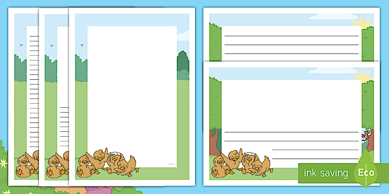 Editable Brenda's Boring Egg Page Border Pack (teacher made)