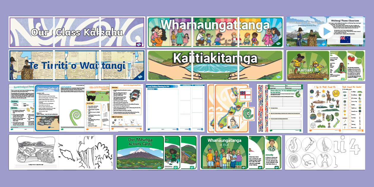 Waitangi Day activities for ECE: Teaching Pack