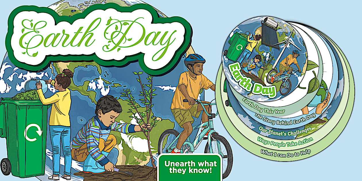 * NEW * Earth Day Circles Booklet