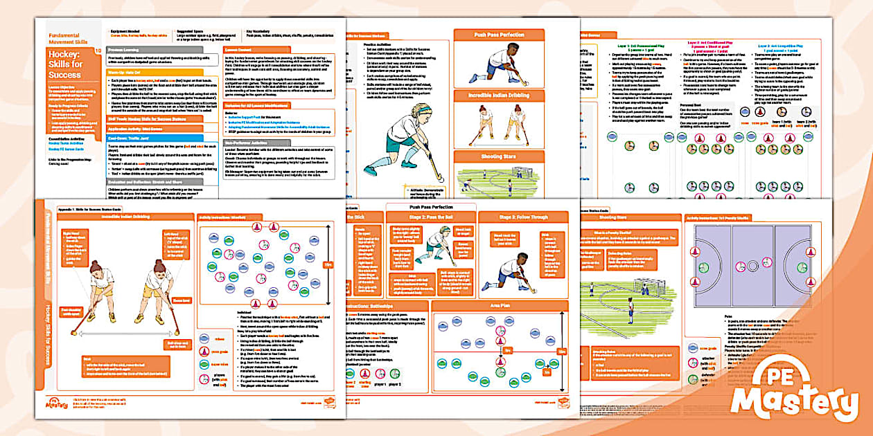 G6 Fundamental Movement Skills L10:Hockey Skills for Success