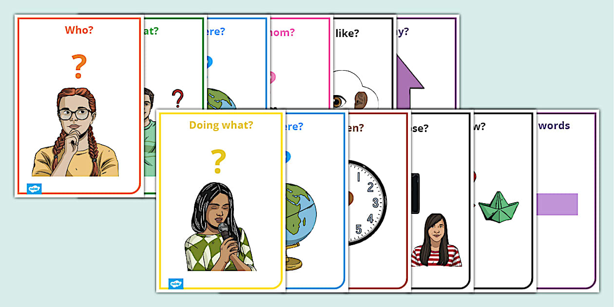 SALT Older Learners: Colourful Semantics Display Posters