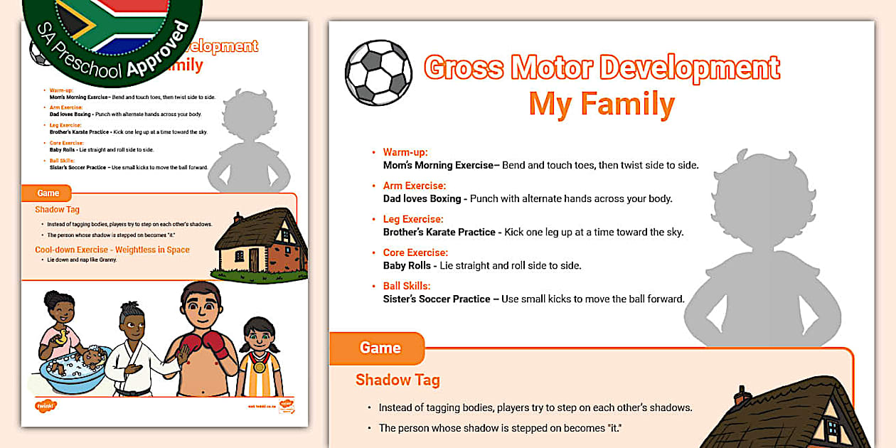 My Family Lesson Plan PDF - Twinkl South Africa - Twinkl