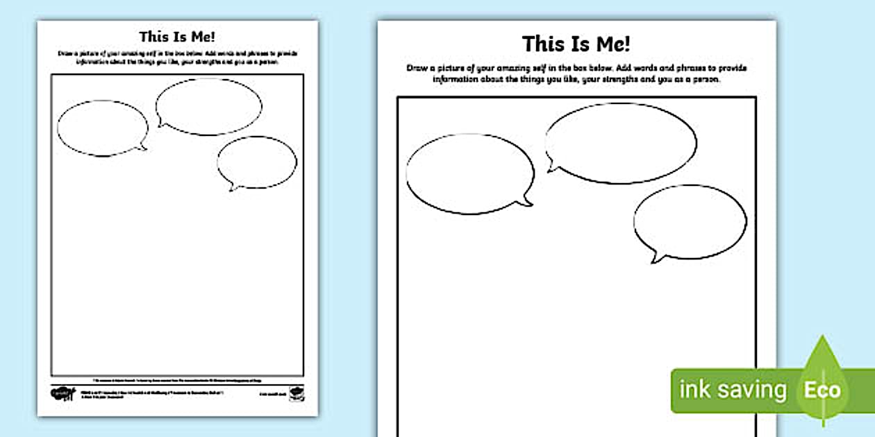 KS2 Secondary School Transition This Is Me Activity | Twinkl