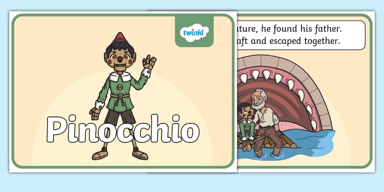 Pinocchio Story Sequencing