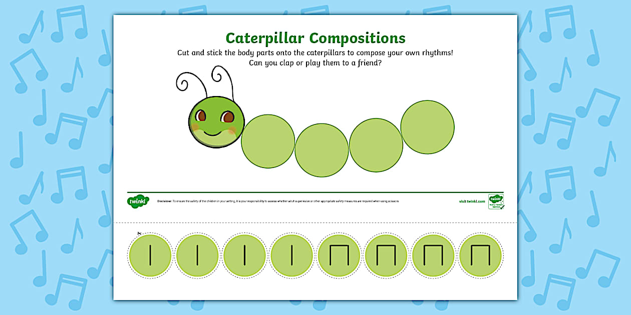 Caterpillar Compositions Activity Sheet | Twinkl - Twinkl