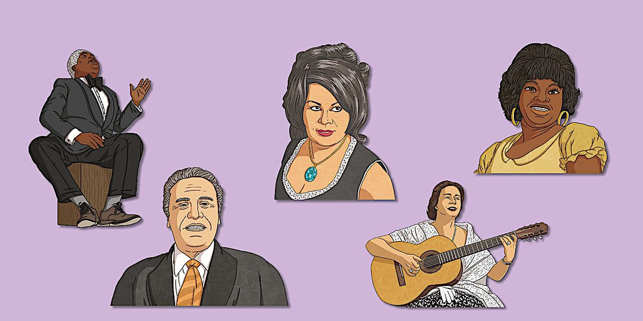 Dibujos de la Canción Criolla | Materiales Educativos Perú