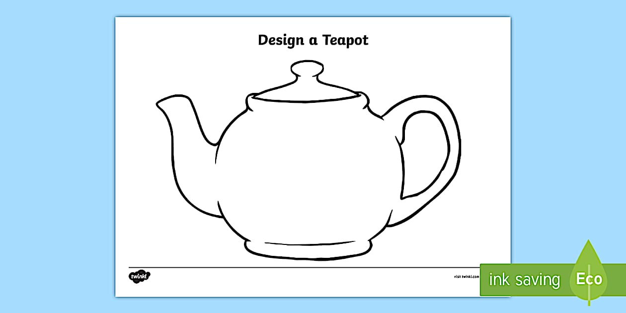 Design a Teapot - Mother's Day teapot (teacher made)